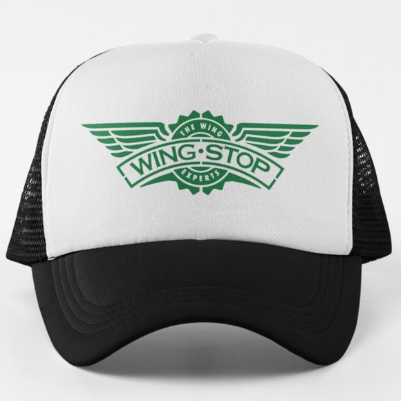 Accessories | New Wing Stop Foam Trucker Mesh Snapback Hat 2tone Black ...